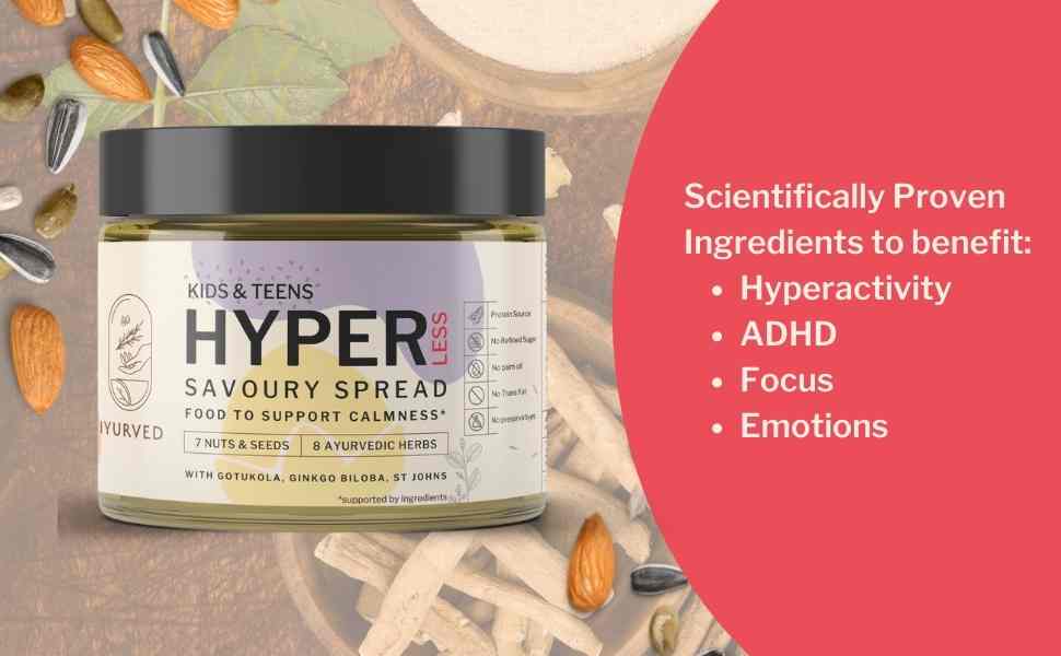 Kids & Teens Hyper Less Savoury Spread - IYURVED-IN