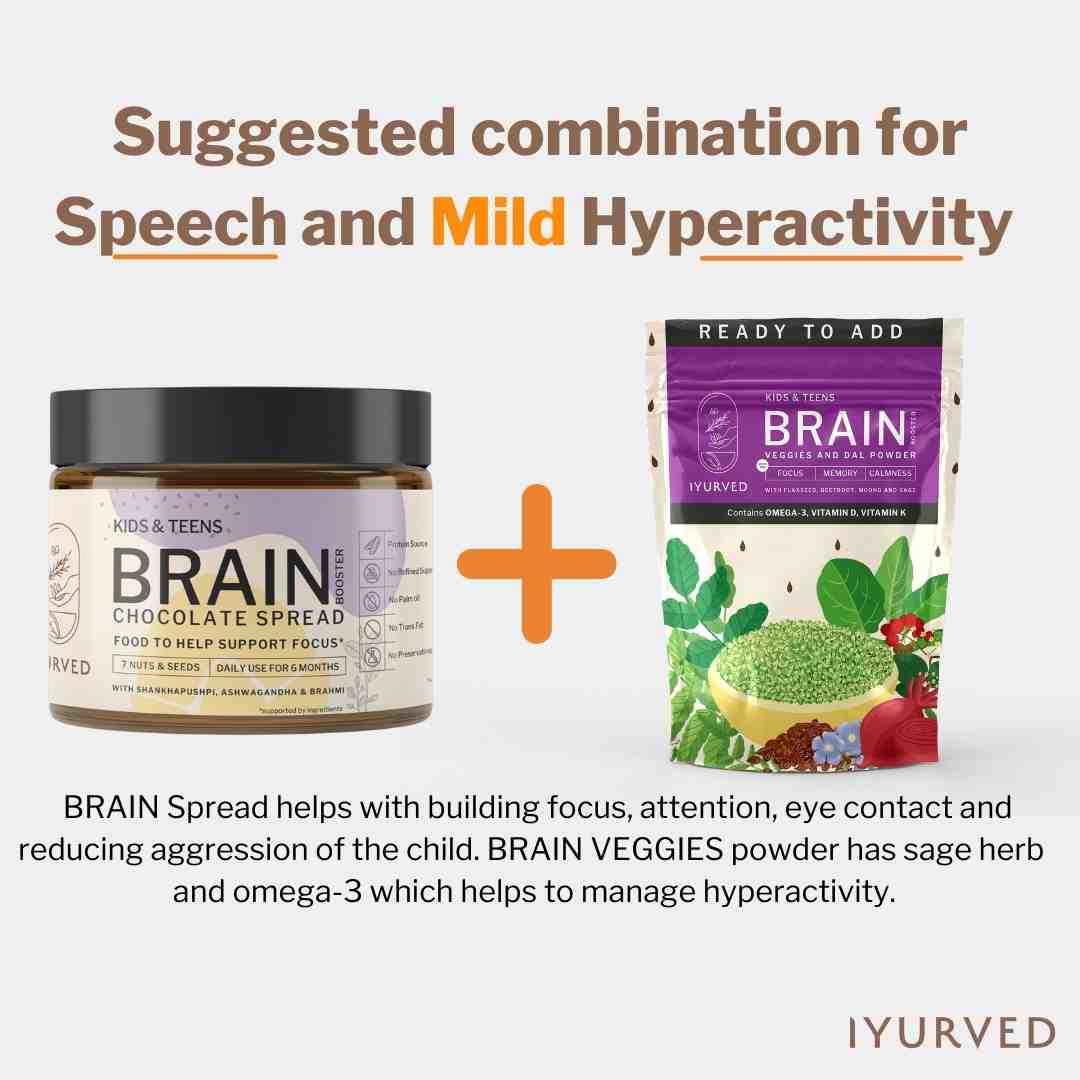 Kids and Teens Brain Booster Chocolate Spread - IYURVED-IN